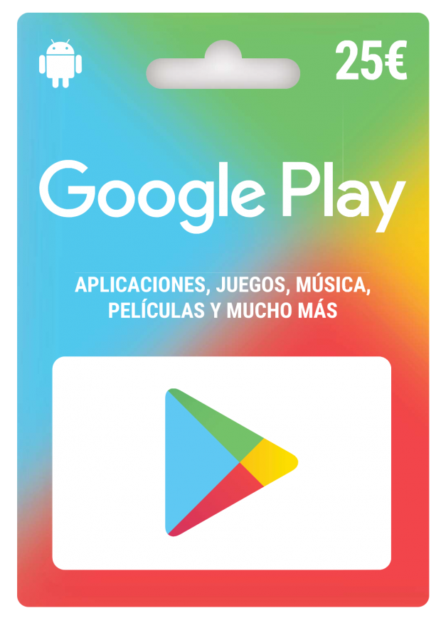 GOOGLE PLAY 25 | Gift card area. el regalo inteligente
