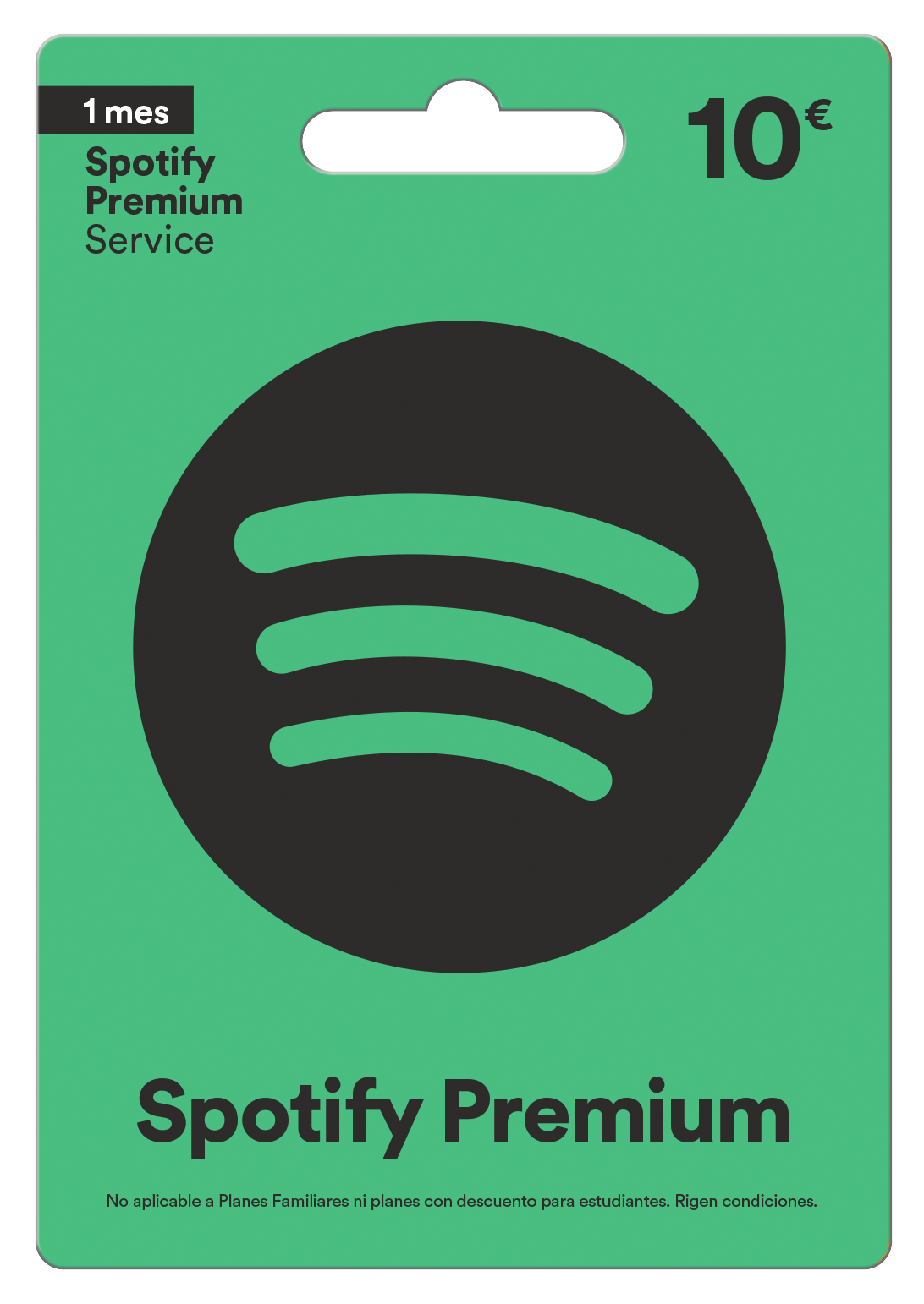 Spotify 10 | Gift card area. el regalo inteligente
