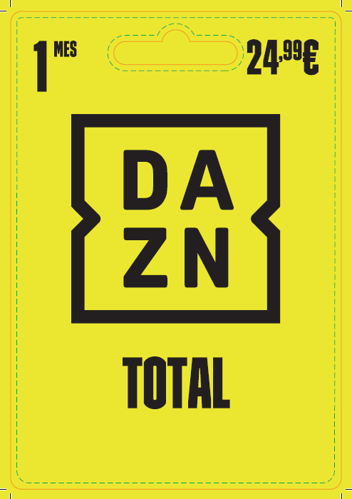Dazn 1mes 24,99 | Gift card area. el regalo inteligente