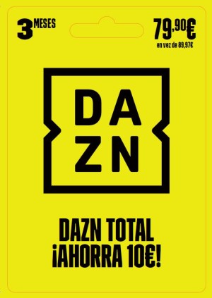 Dazn 3meses 79,90 | Gift card area. el regalo inteligente