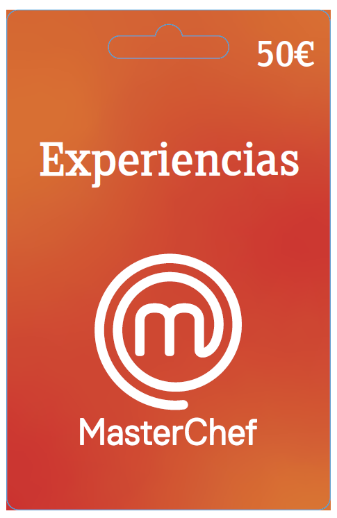 Experiencias MasterChef 50 | Gift card area. el regalo inteligente